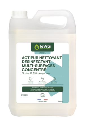 Actipur détergent désinfectant multi-surfaces concentré / 5L.
